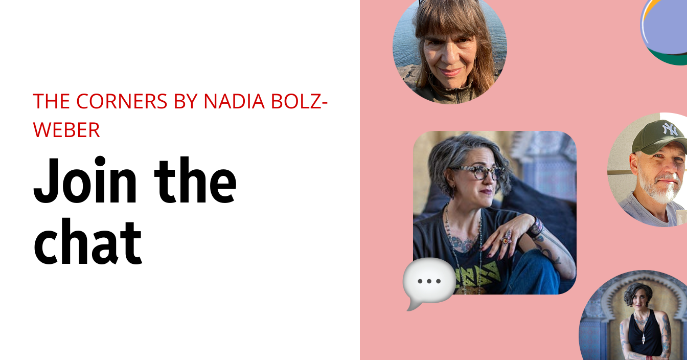 The Corners by Nadia Bolz-Weber chat