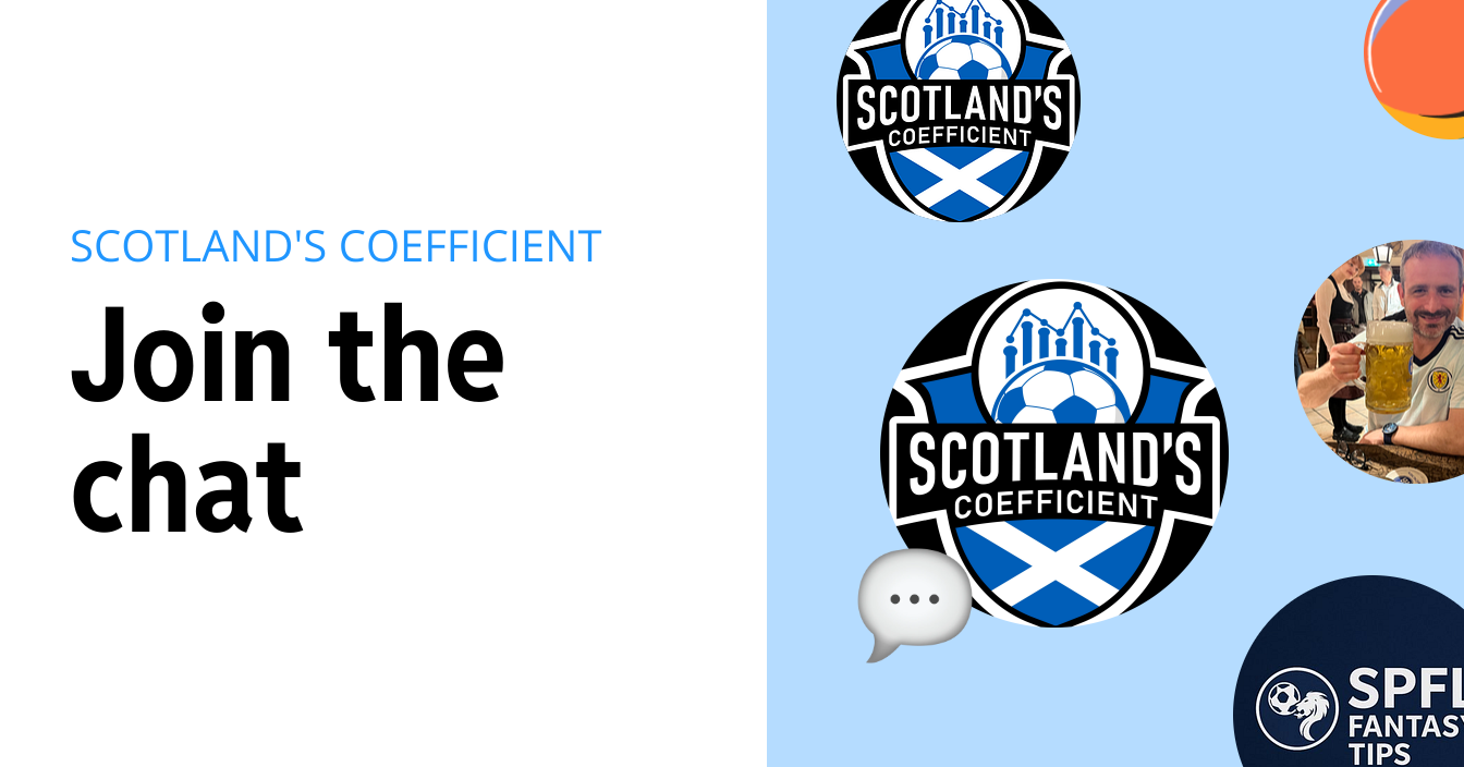 Scotland's Coefficient chat