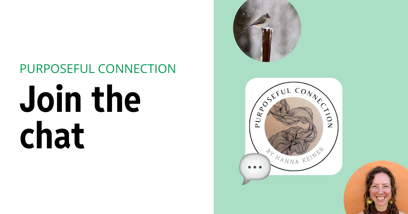 Purposeful Connection chat