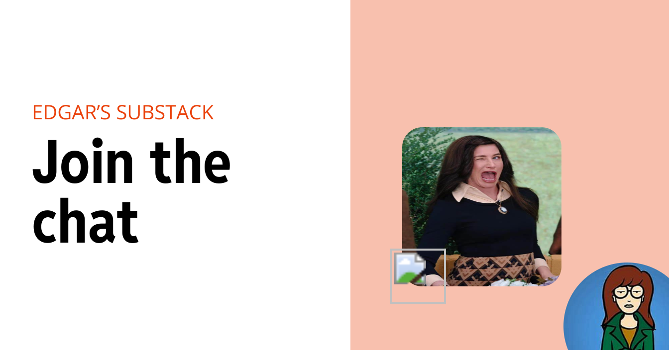 Edgar’s Substack chat
