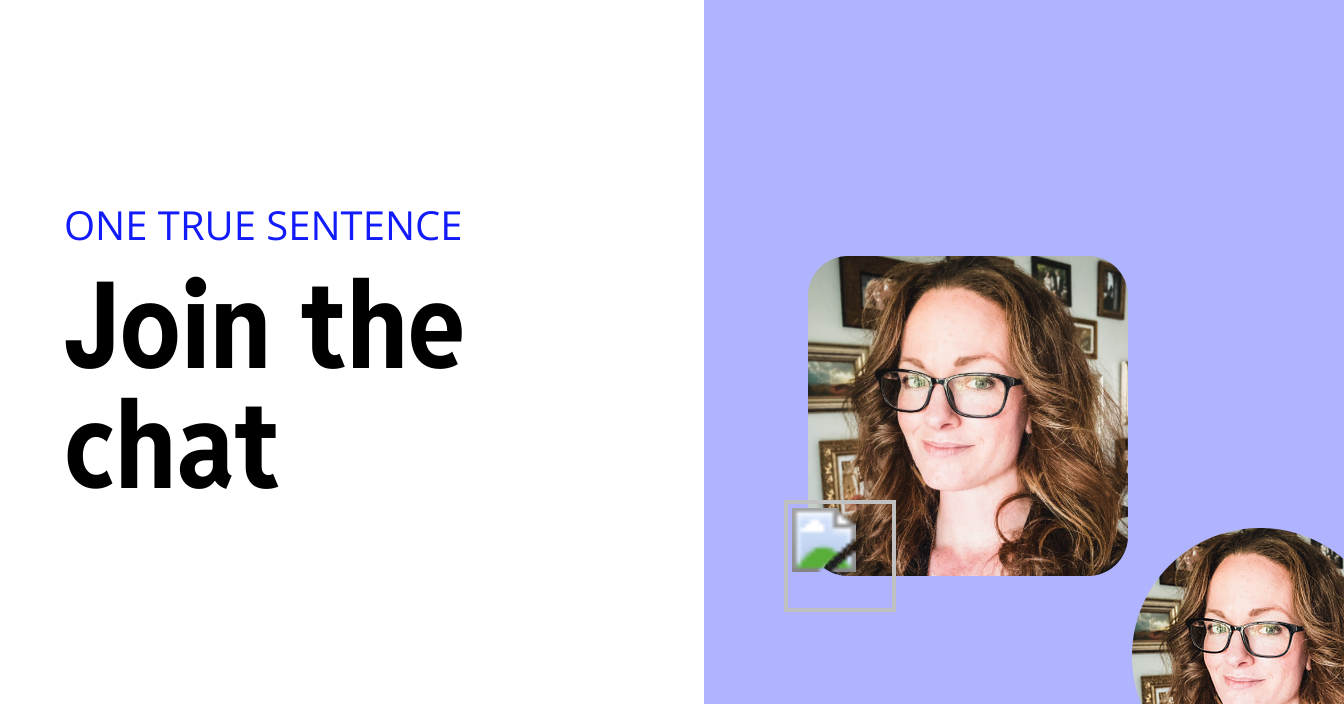 One True Sentence chat