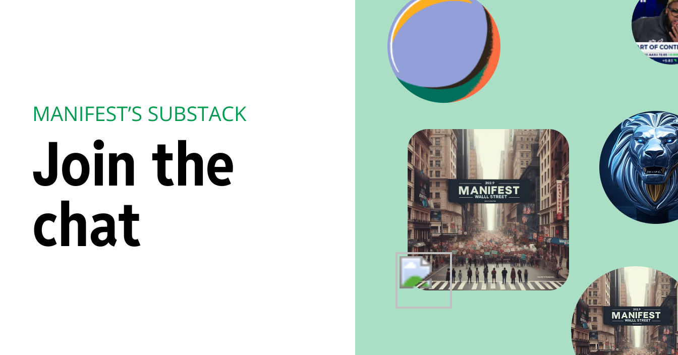 Manifest’s Substack chat
