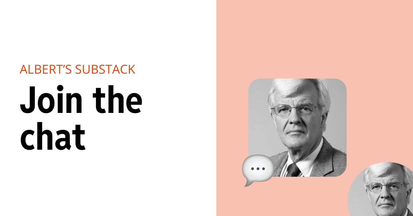 Albert’s Substack chat