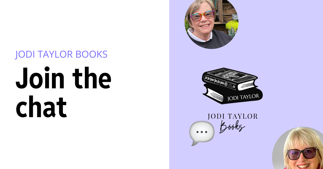 Jodi Taylor Books chat