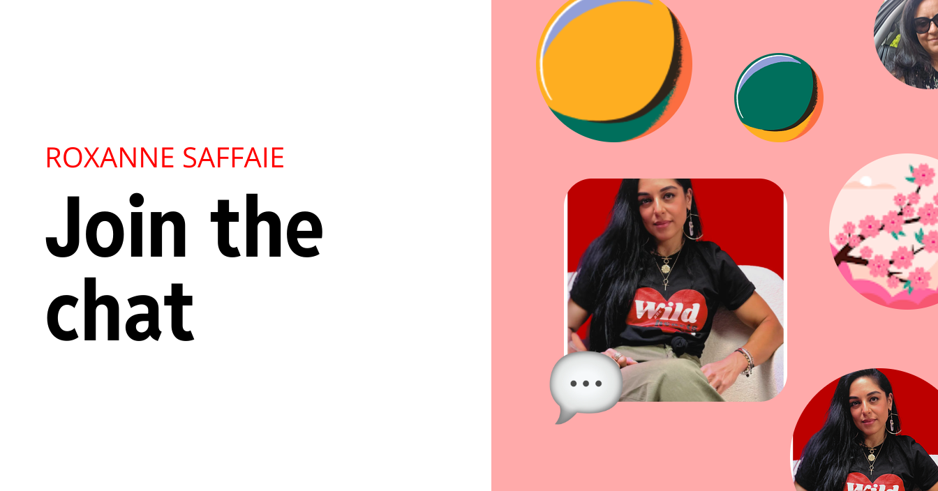 Roxanne Saffaie chat