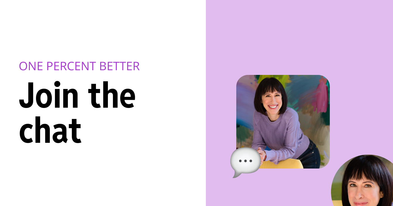 One Percent Better chat