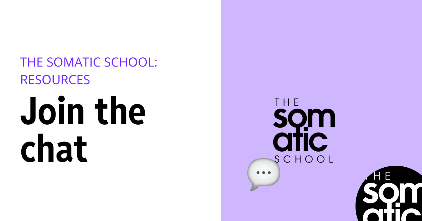 The Somatic School: Resources chat