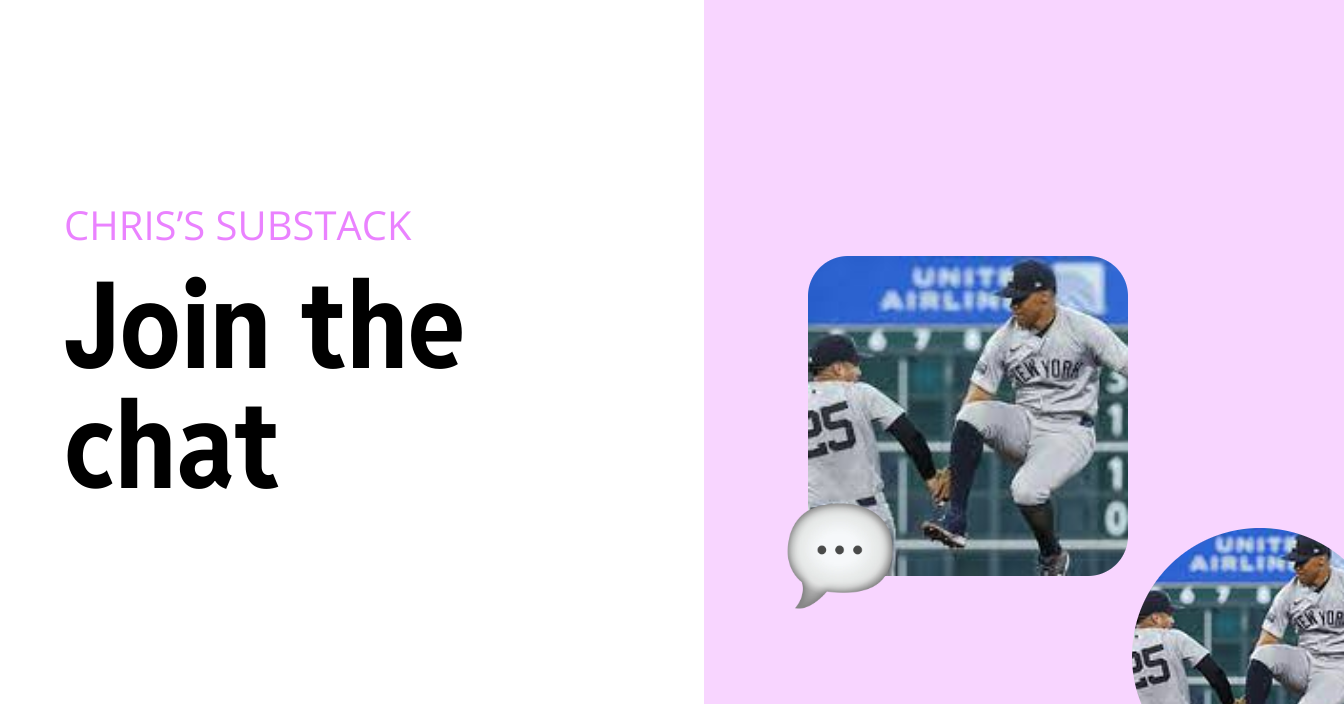 Chris’s Substack chat