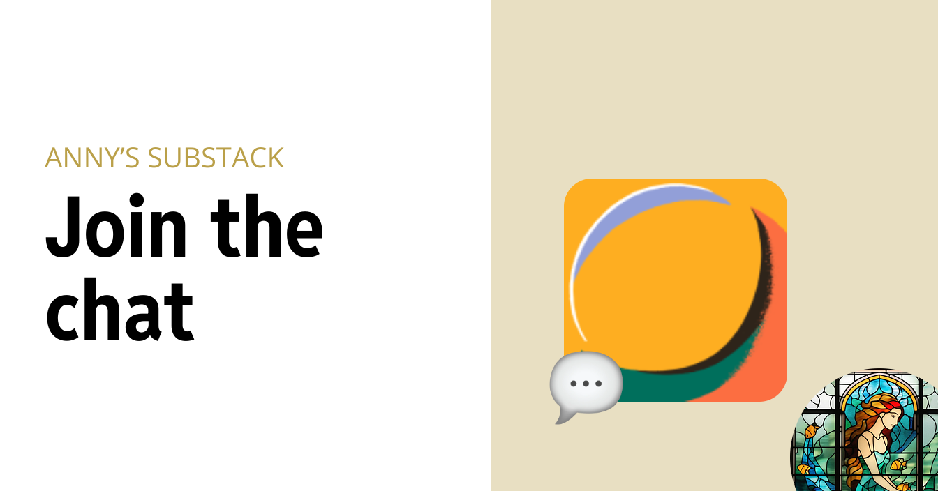 Anny’s Substack chat