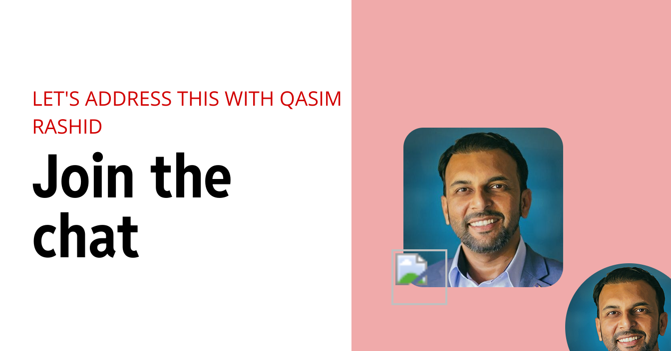 Let's Address This with Qasim Rashid chat