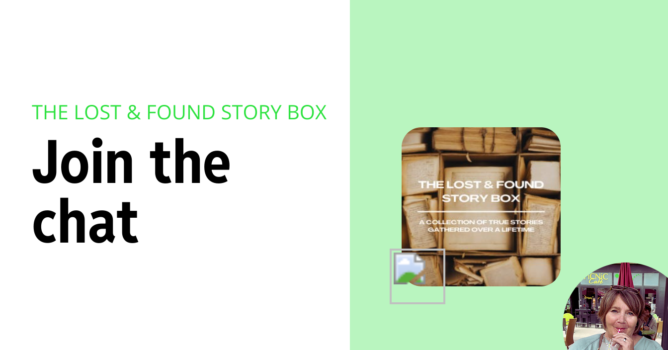 The Lost & Found Story Box chat