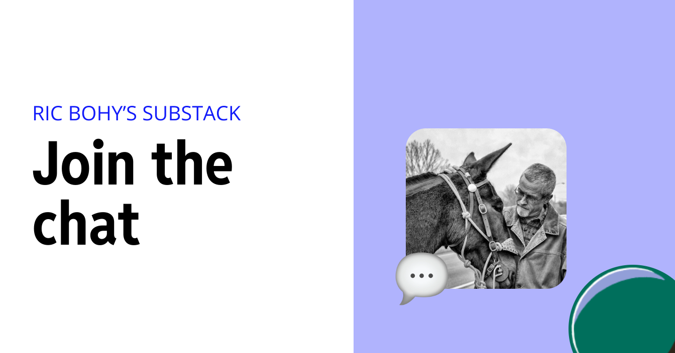 Ric Bohy’s Substack chat