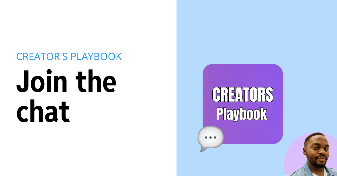 Creator's Playbook chat