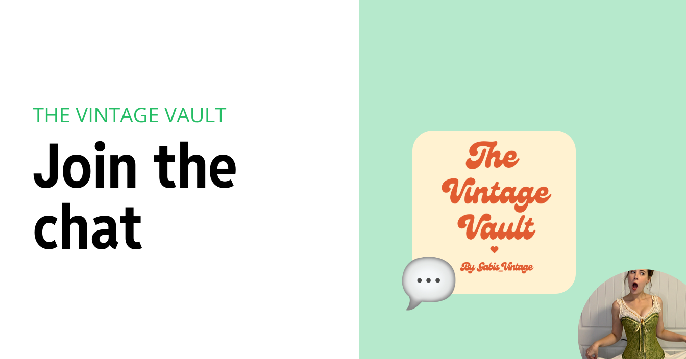 The Vintage Vault chat