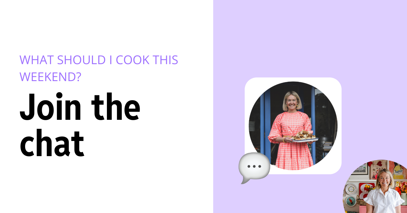 What Should I Cook This Weekend? chat