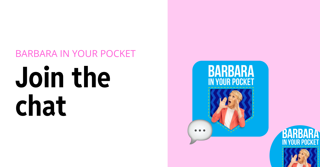 Barbara In Your Pocket chat