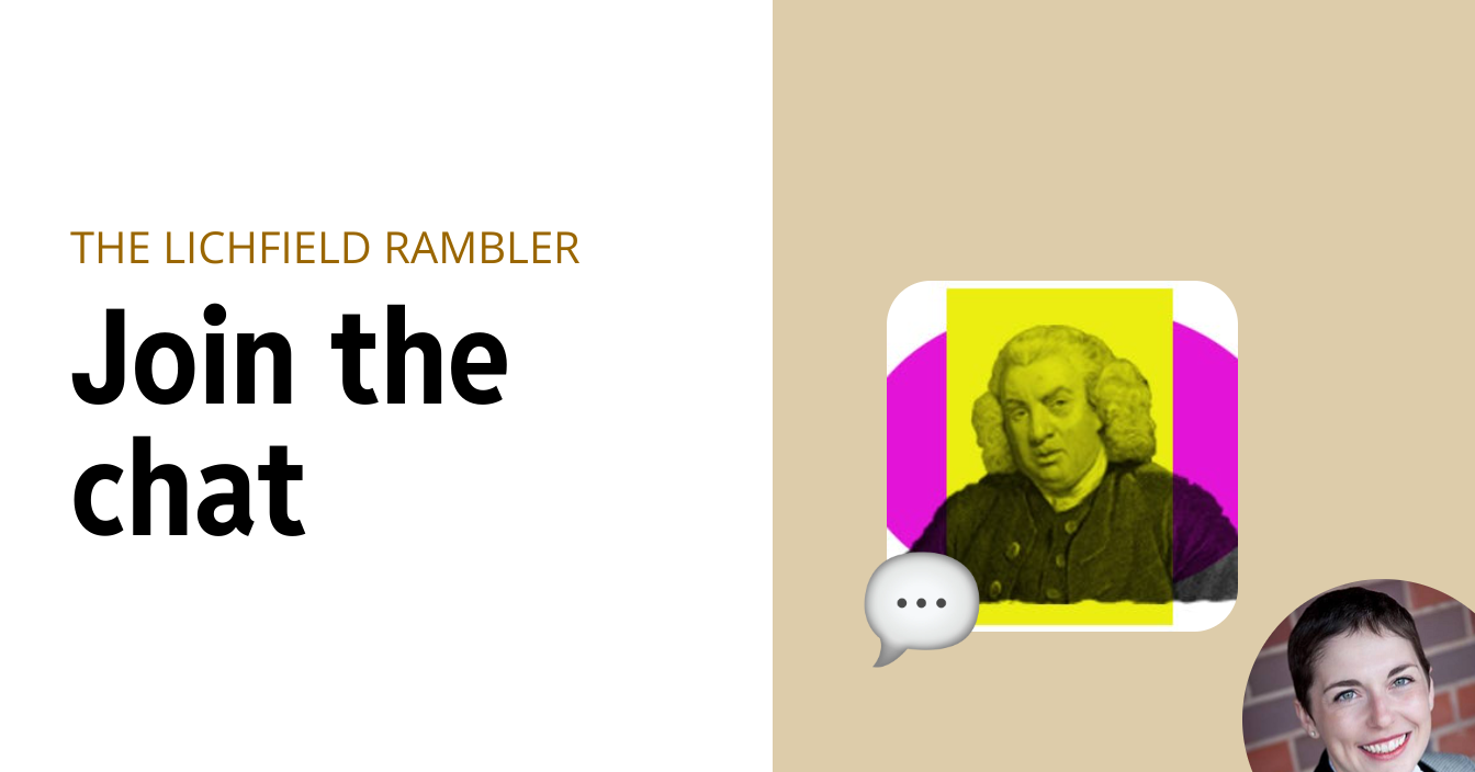 The Lichfield Rambler chat