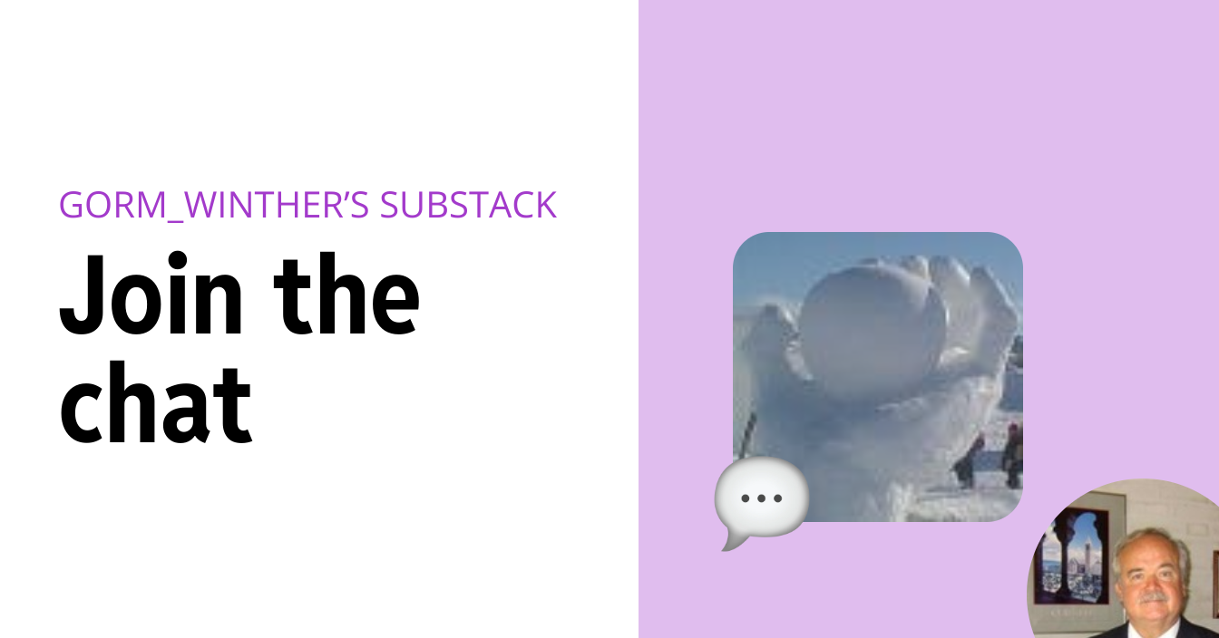 Gorm_Winther’s Substack chat
