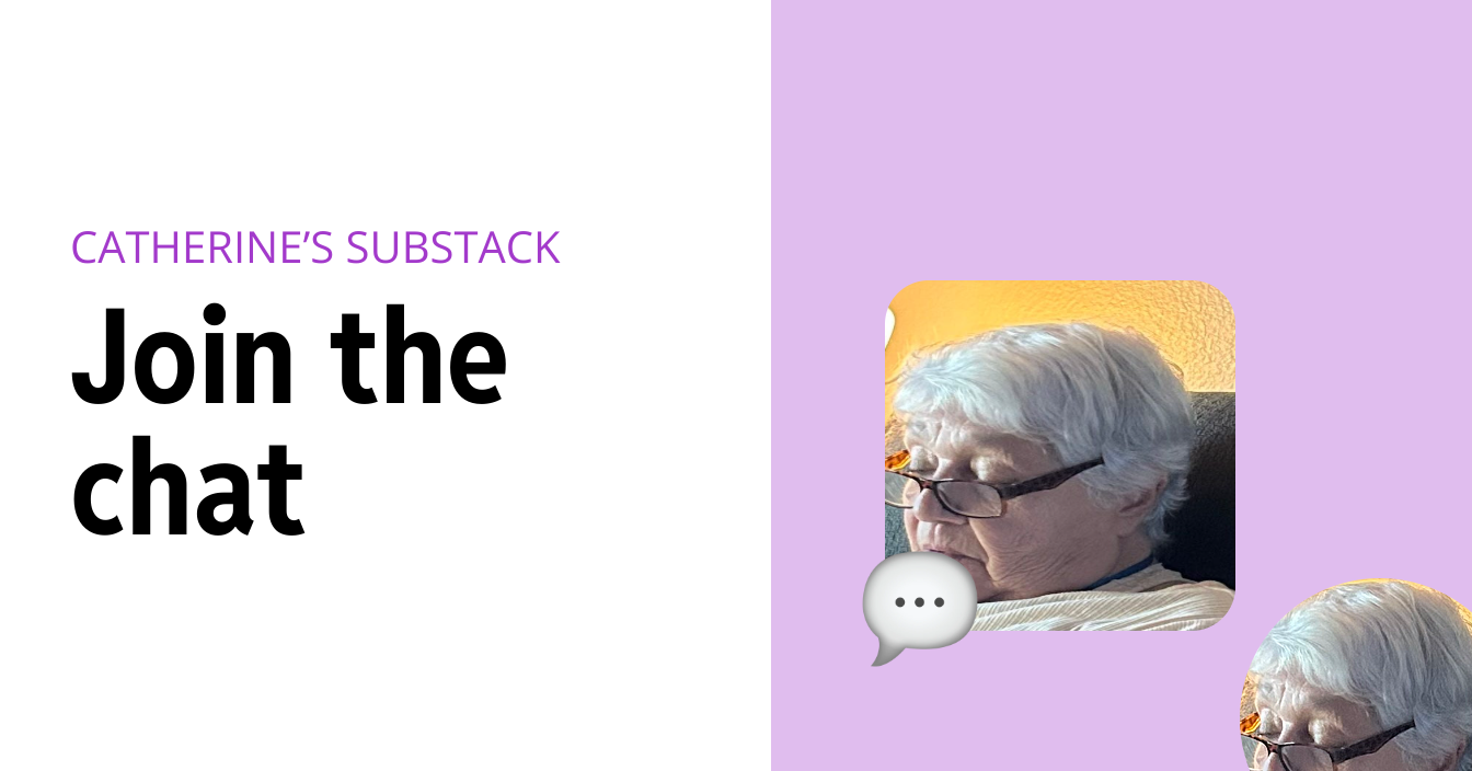 Catherine’s Substack chat