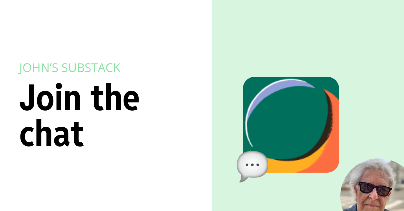 John’s Substack chat