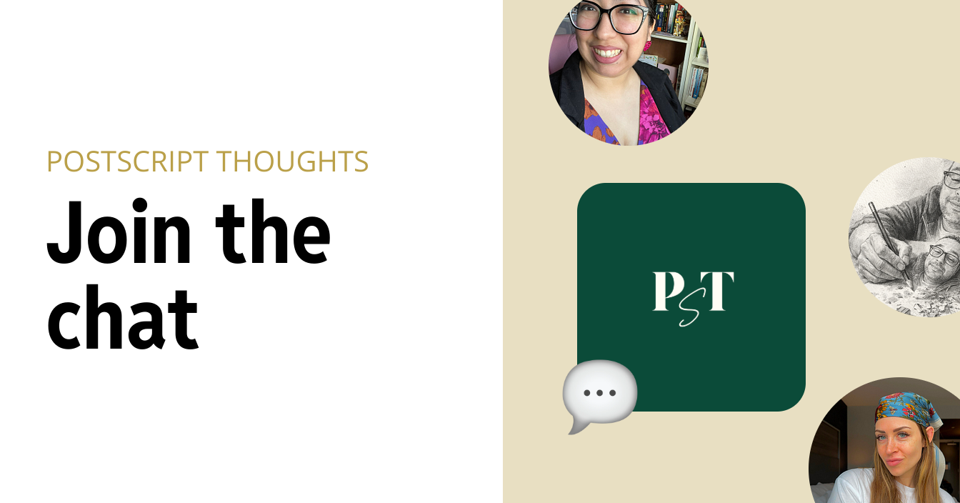 Postscript Thoughts chat