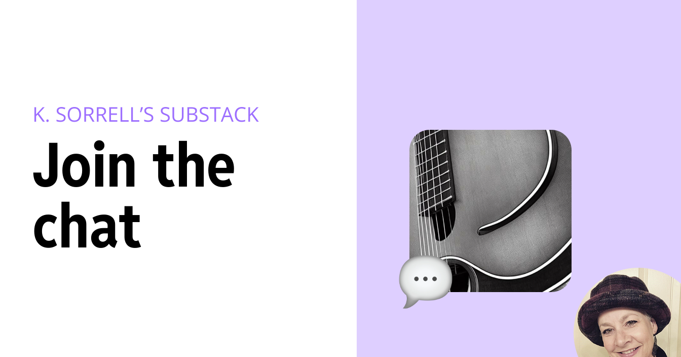 K. Sorrell’s Substack chat