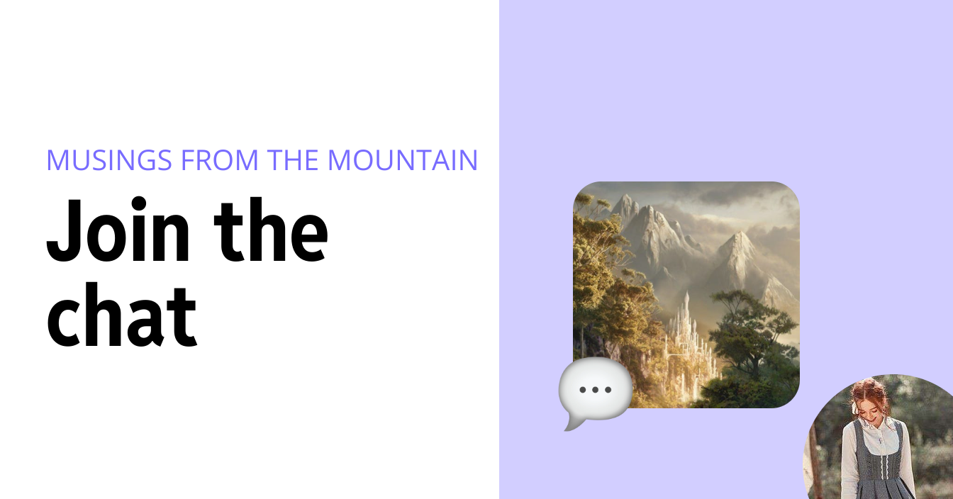 Musings from the Mountain chat