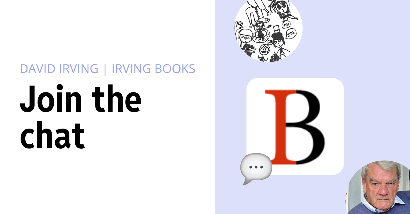 David Irving | Irving Books chat