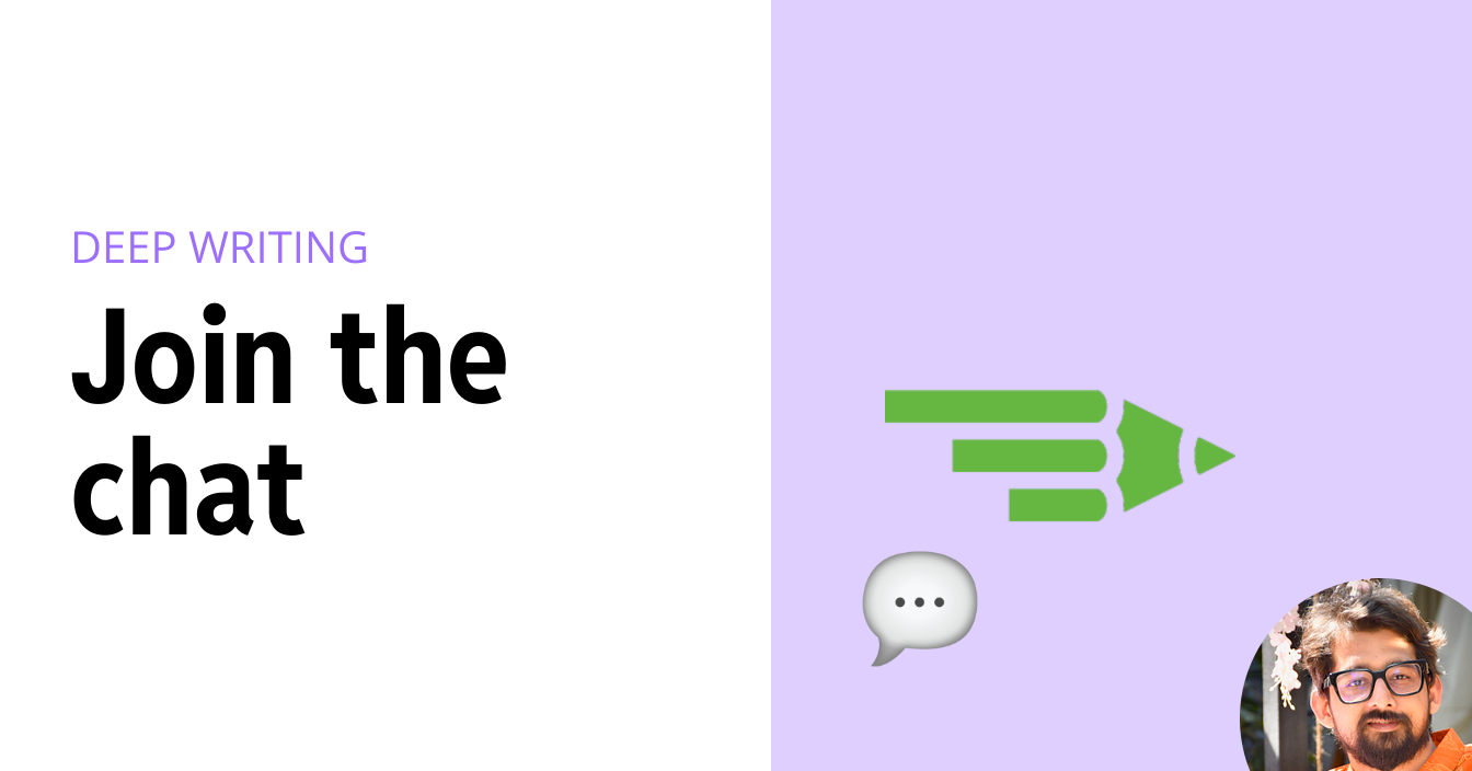 Deep Writing: AI Content Systems for Solopreneurs chat