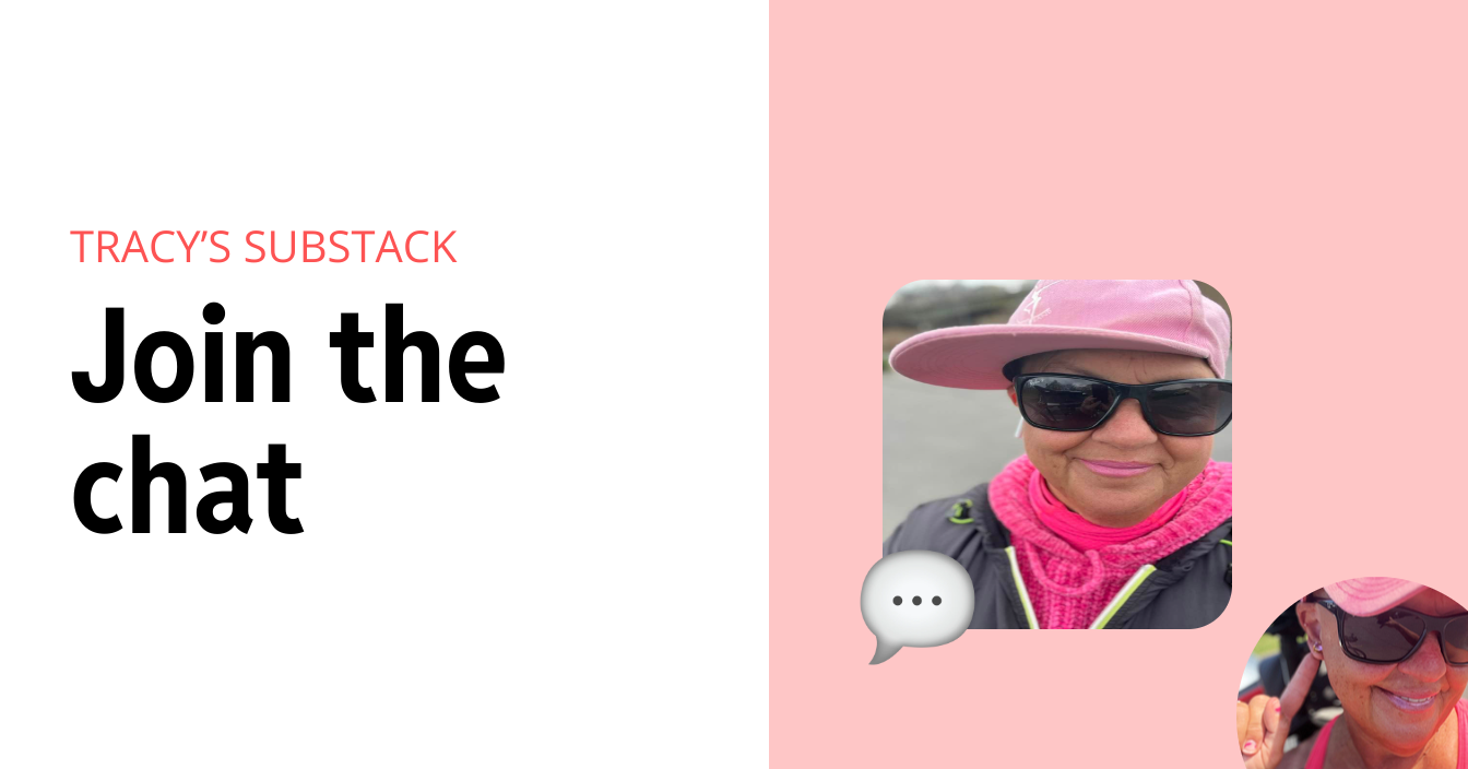 Tracy’s Substack chat