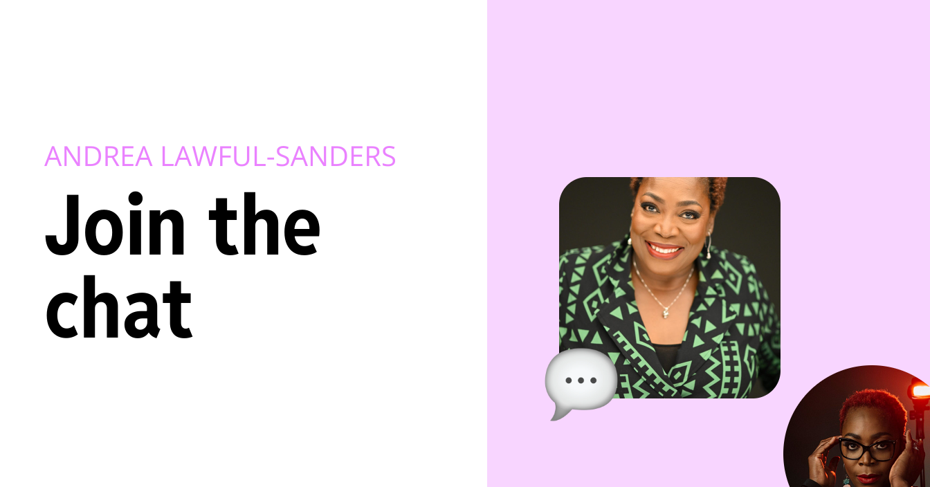 Andrea Lawful-Sanders chat