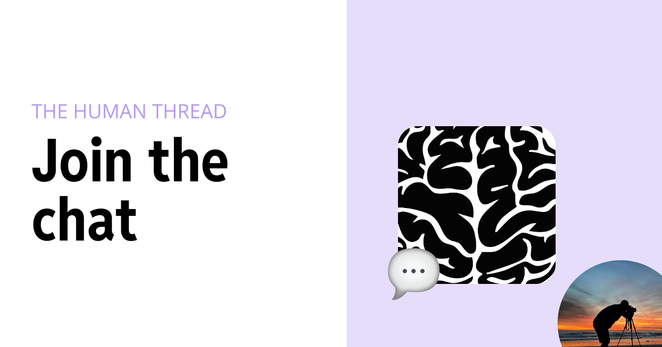 The Human Thread chat