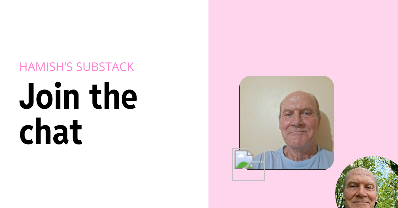 Hamish’s Substack chat