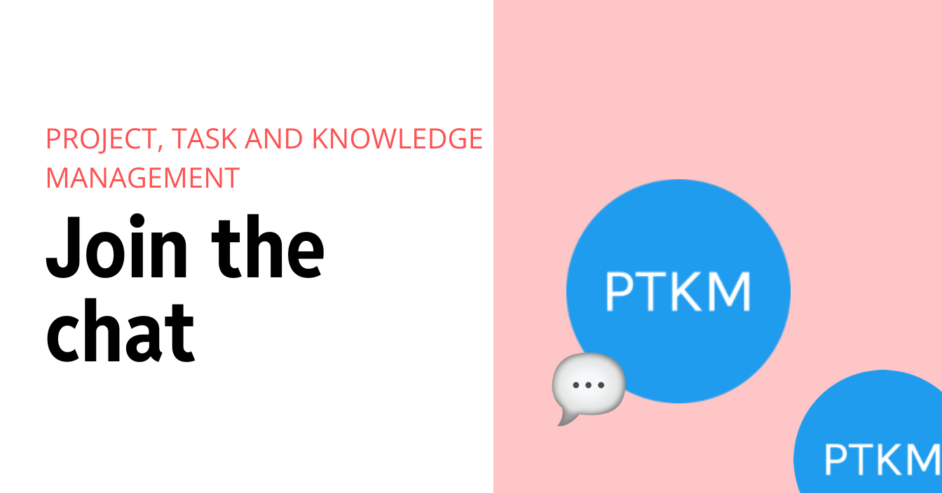 Project, Task and Knowledge Management chat