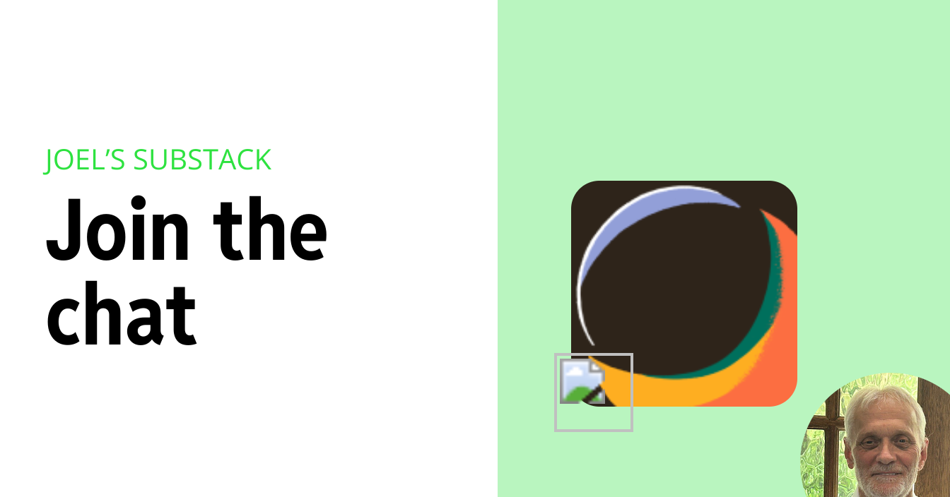 Joel’s Substack chat