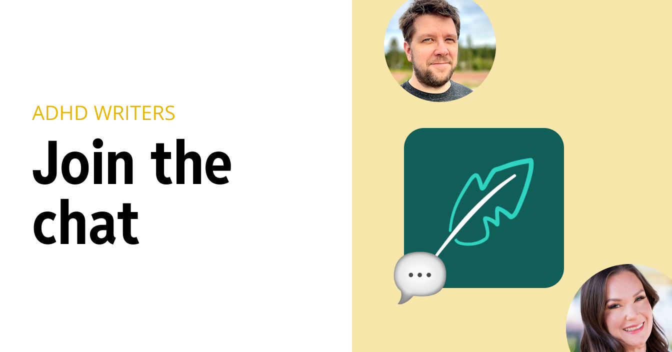 ADHD Writers chat