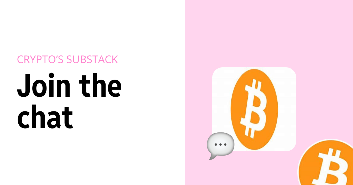 Crypto’s Substack chat