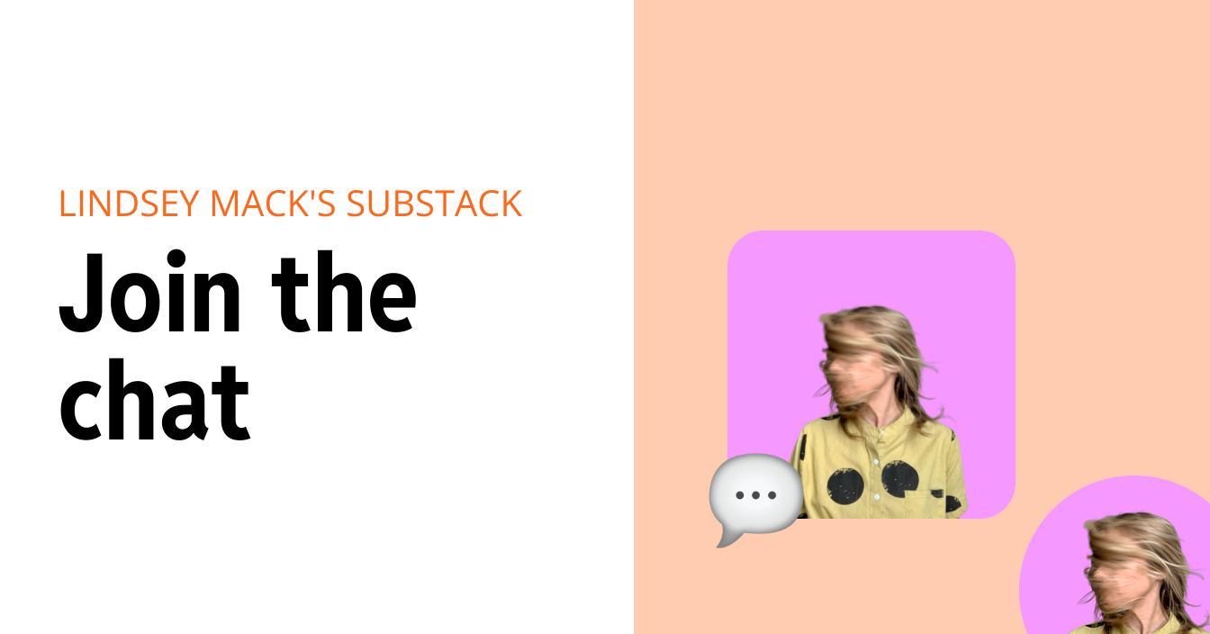 Lindsey from Method Substack chat