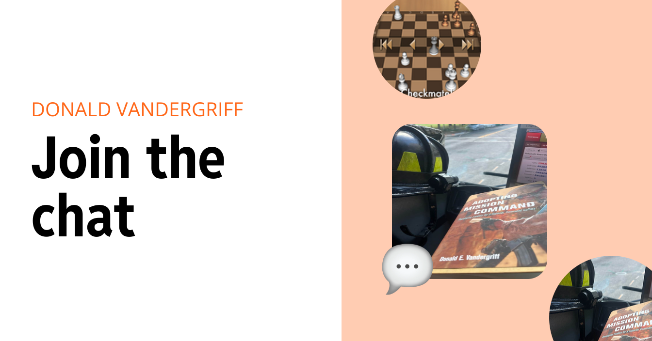 Donald Vandergriff chat