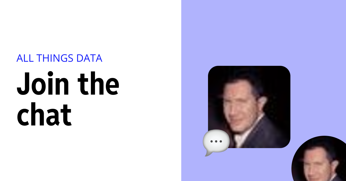 All Things Data chat