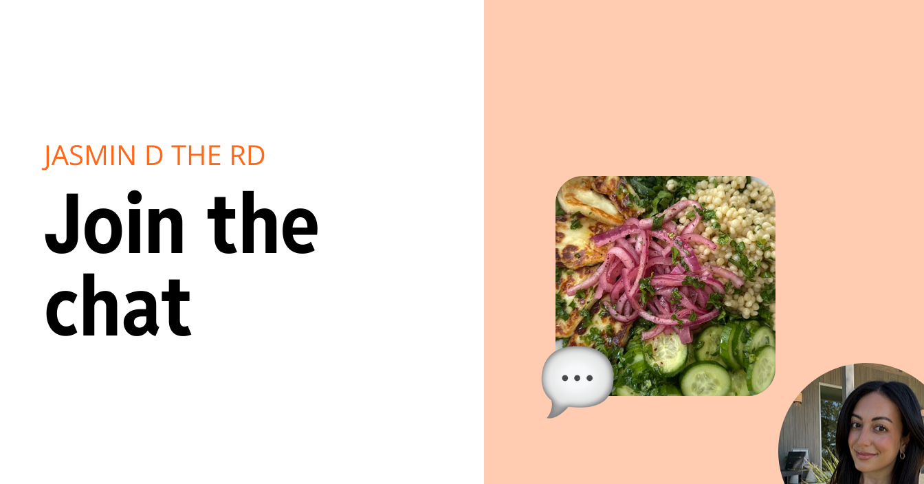 Jasmin D the RD chat