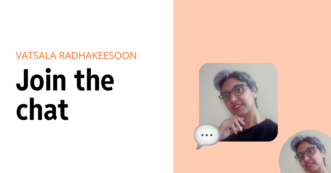 Vatsala Radhakeesoon chat