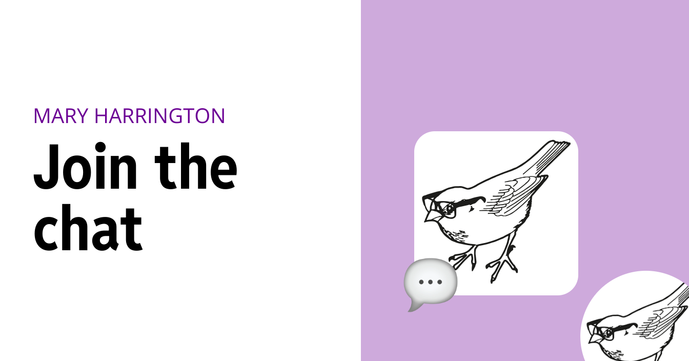 Mary Harrington chat