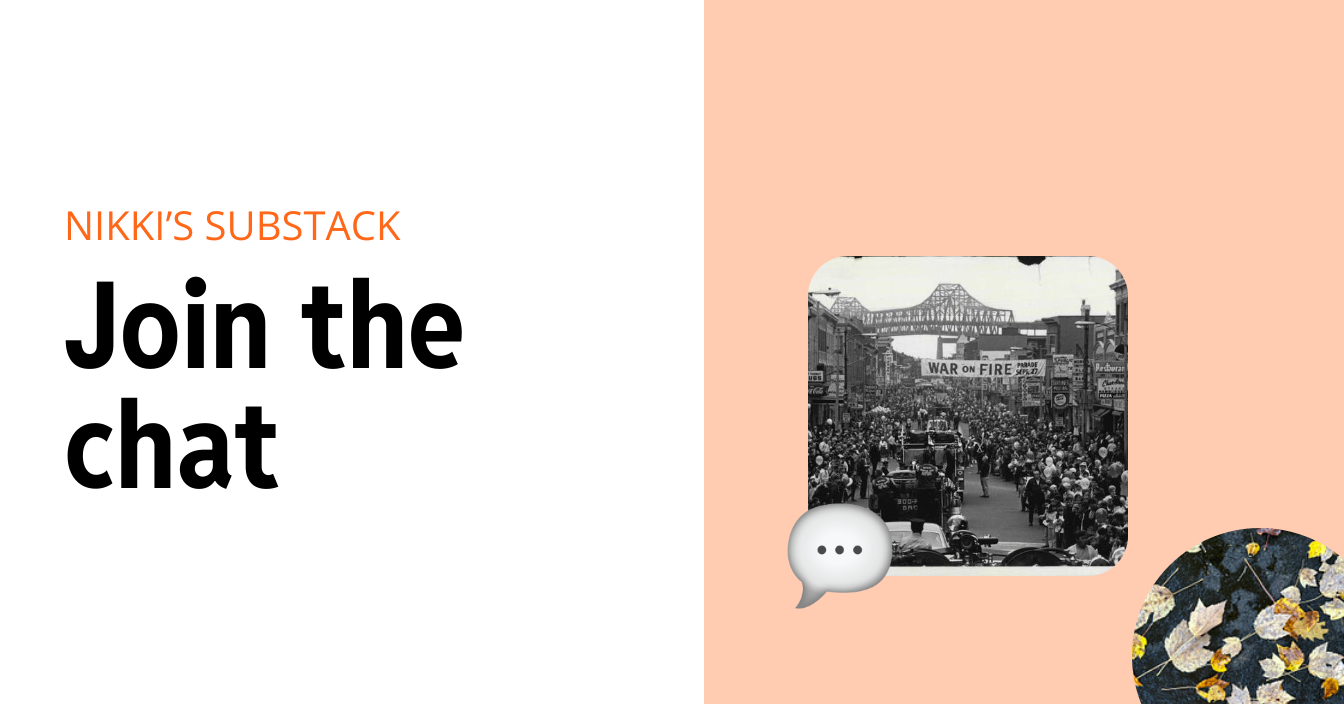 Nikki’s Substack chat