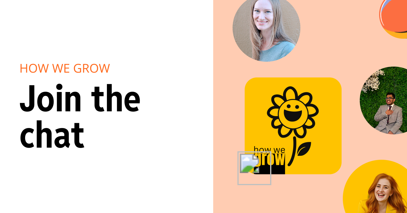 How We Grow chat