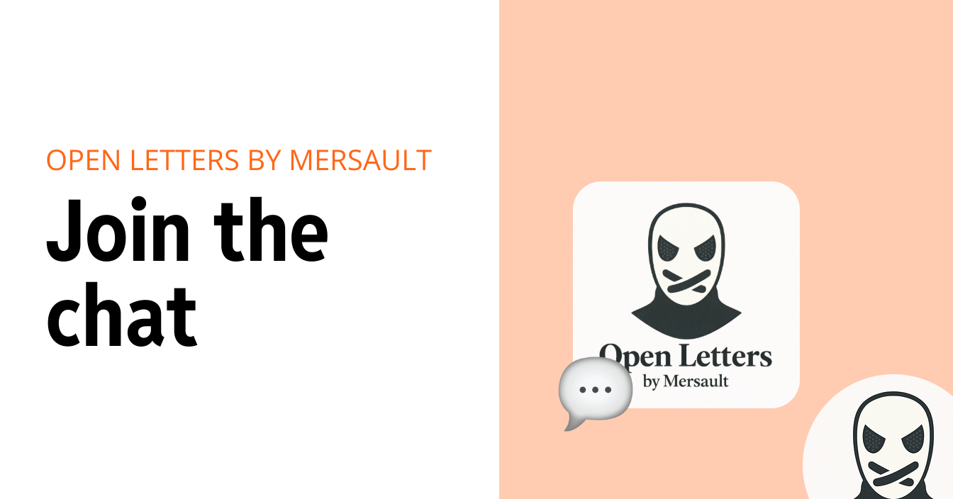 Open Letters by Mersault chat