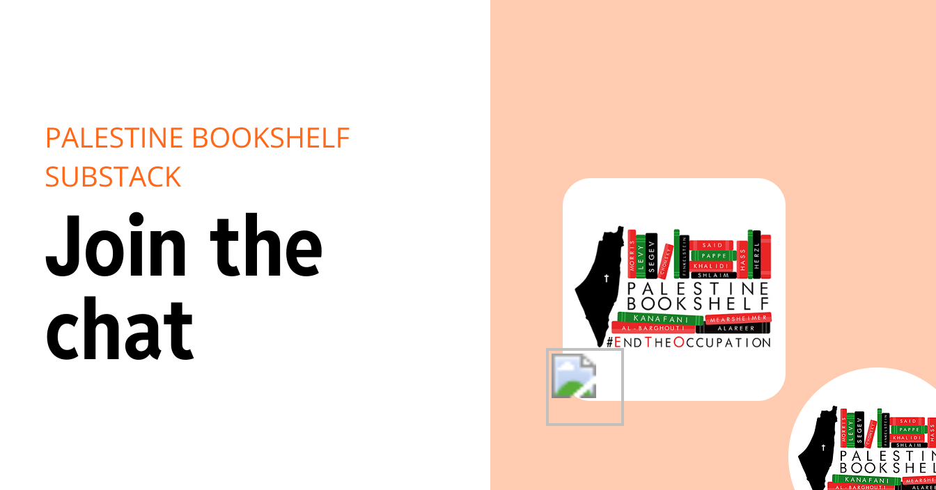 Palestine Bookshelf’s Substack chat