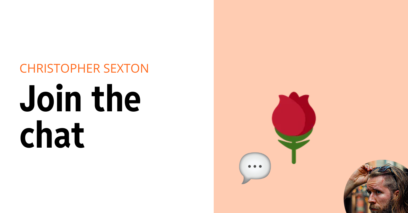 christopher sexton chat