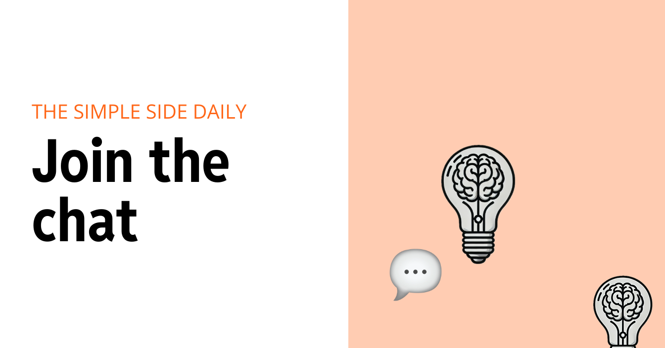 The Simple Side Daily chat
