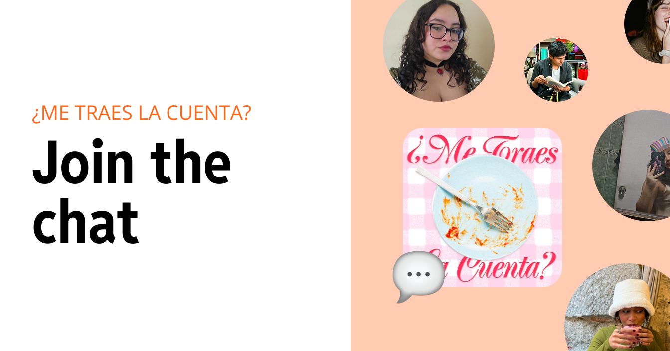 ¿Me traes la cuenta? chat